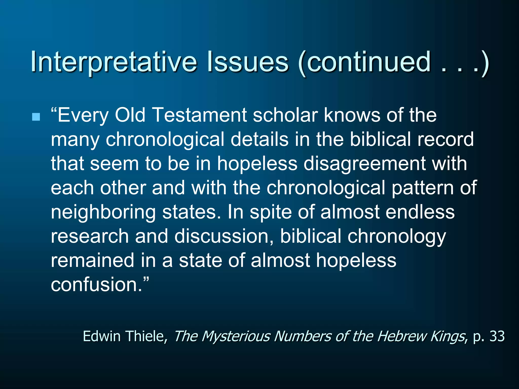 Old Testament Survey | PPTX