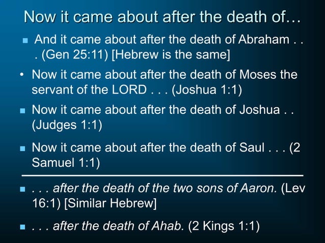 Old Testament Survey | PPTX
