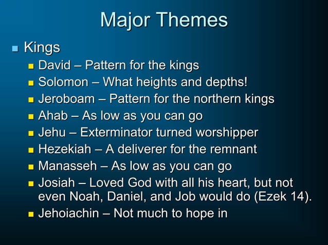 Old Testament Survey | PPTX