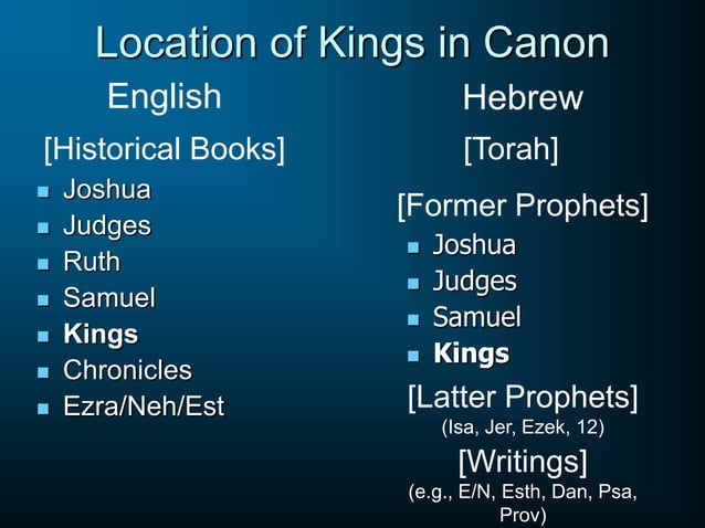 Old Testament Survey | PPTX