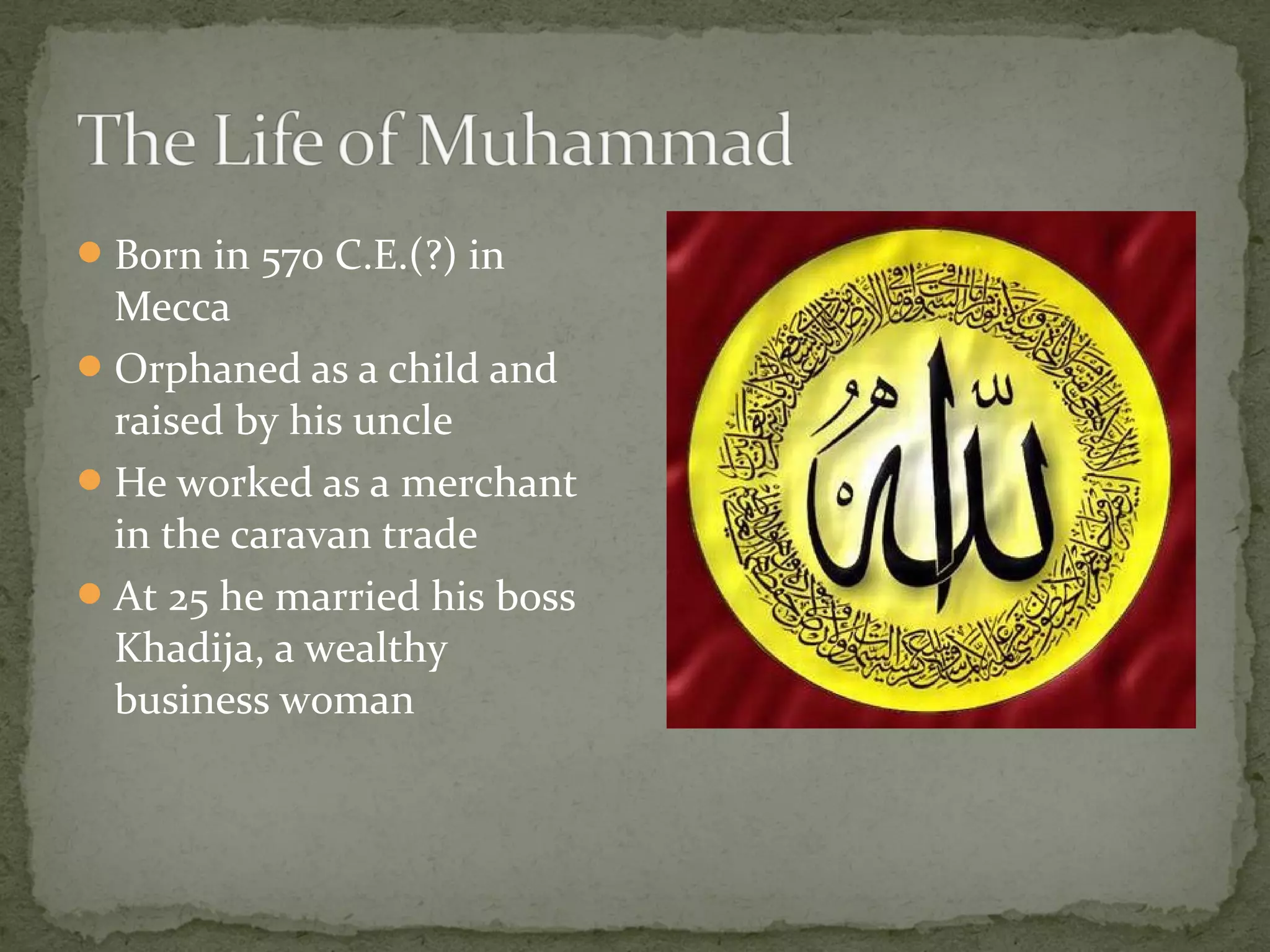 The life of muhammad flipnotes | PPT | Islam | Religion & Spirituality