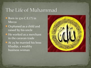 The life of muhammad flipnotes | PPT | Islam | Religion & Spirituality