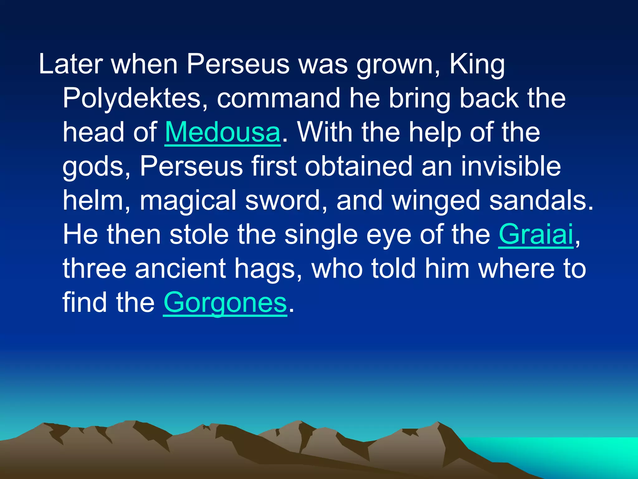 The Life of Perseus.ppt
