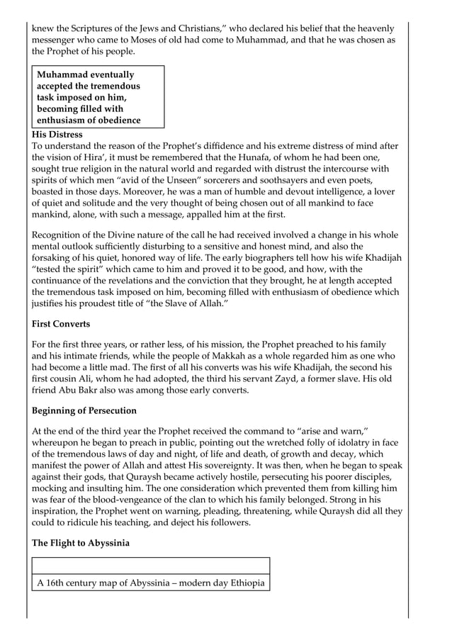 The life of prophet muhammad in makkah and madinah the truth islamic ...