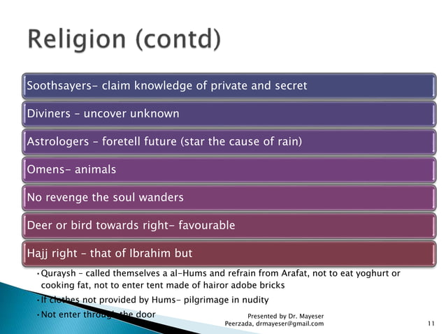 The Life of Prophet Muhammad pbuh Part 1-The Pre-Islamic Arabia.pptx ...