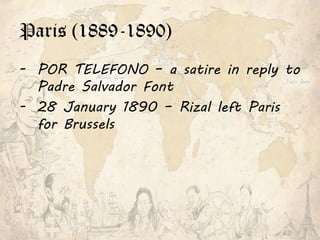 The life of rizal | PDF