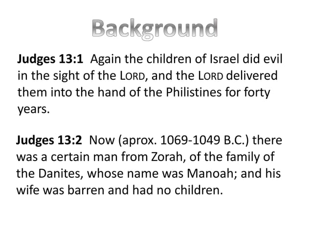 The Life of Samson | PPTX | Christianity | Religion & Spirituality