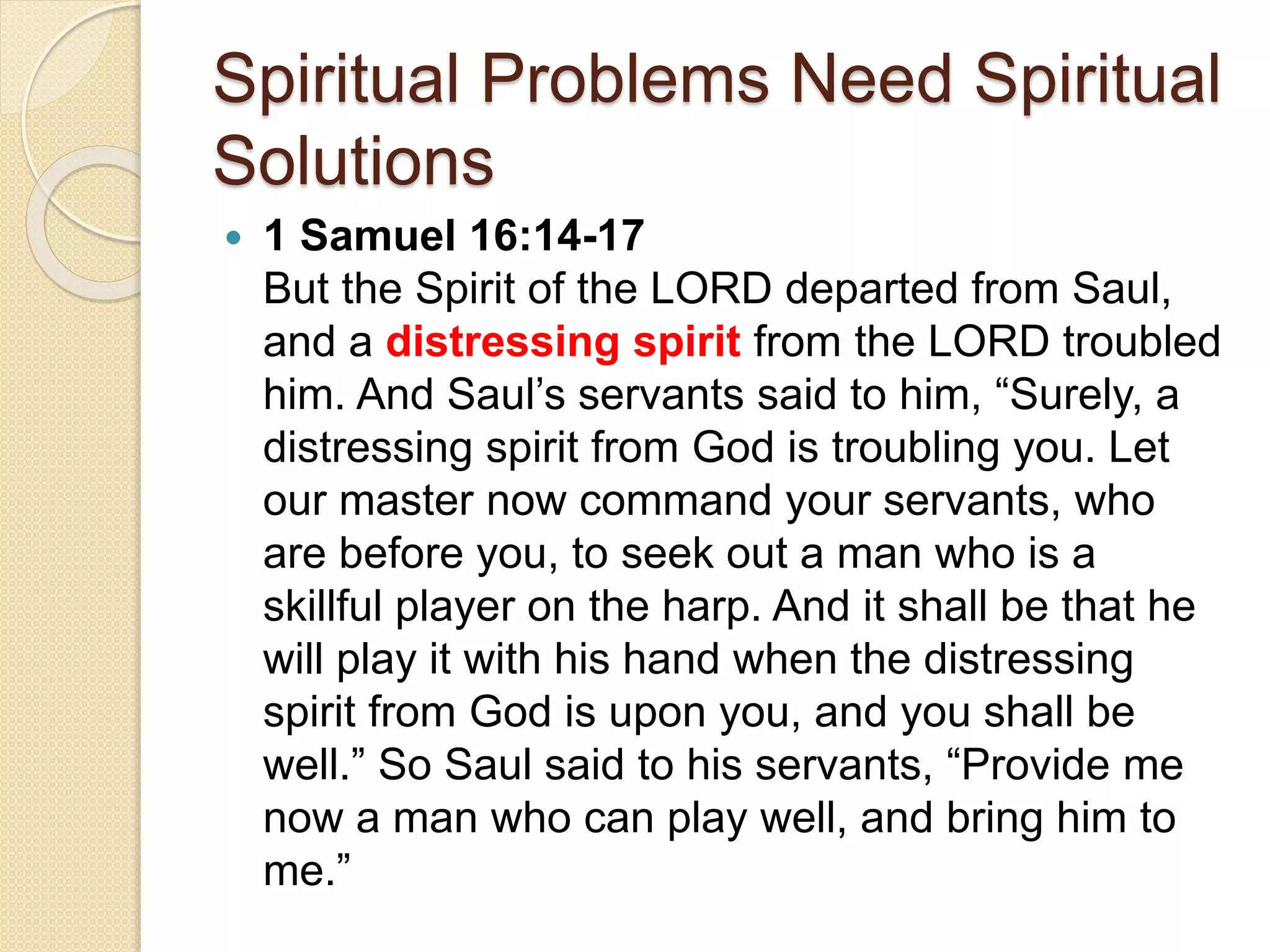 The life of "King Saul" | PPTX