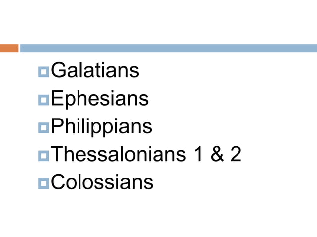 The life of St. Paul the Apostle | PPTX