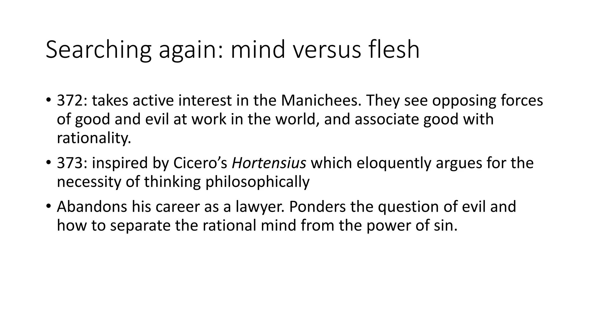 The Life of St Augustine | PPTX