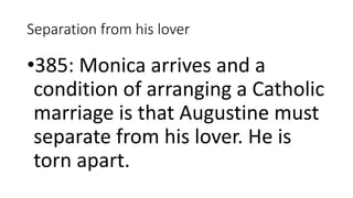 The Life of St Augustine | PPTX