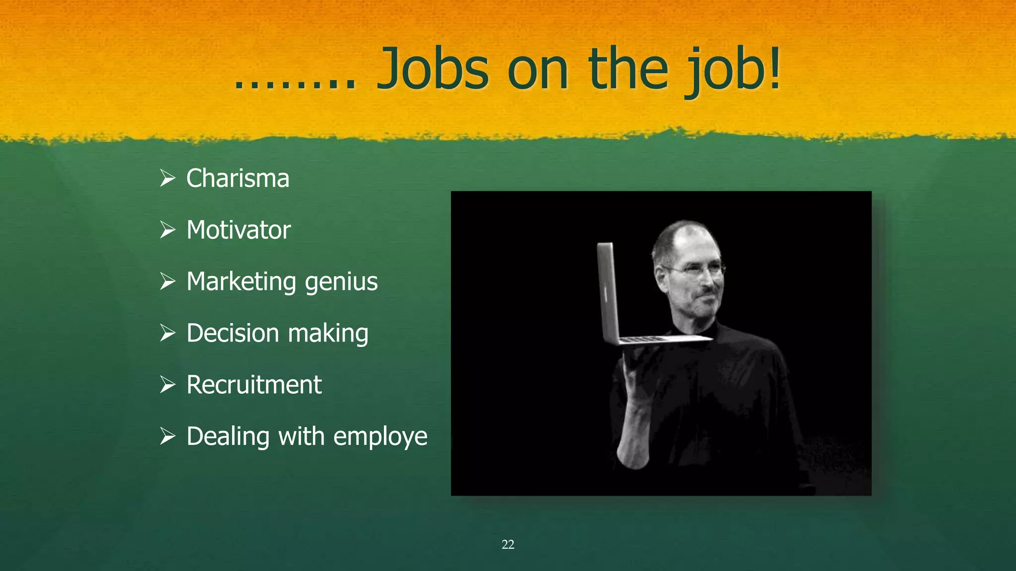 The life of steve jobs power point presentation | PPTX