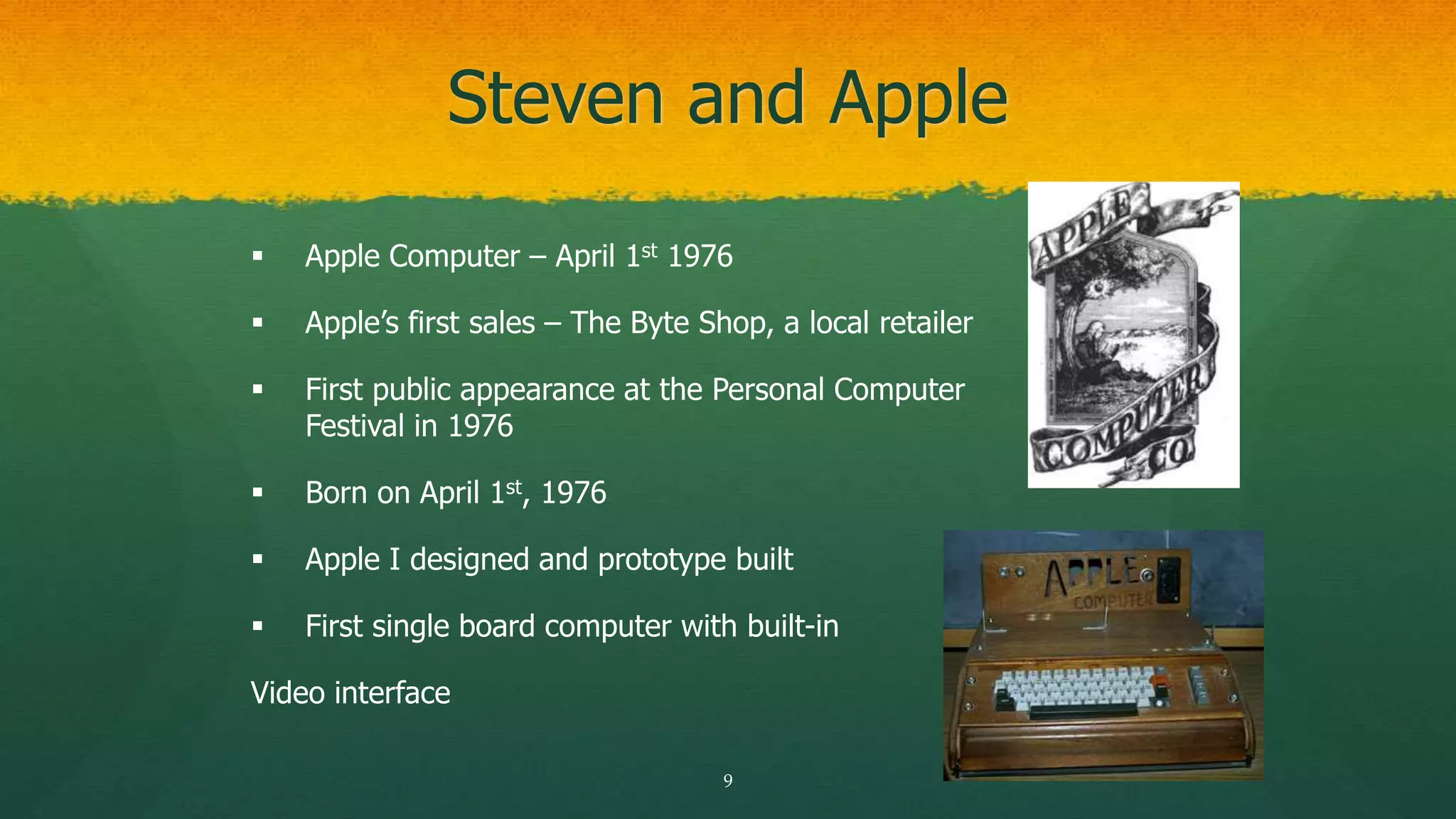 The life of steve jobs power point presentation | PPTX