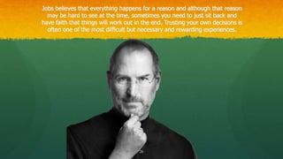 The life of steve jobs power point presentation | PPTX