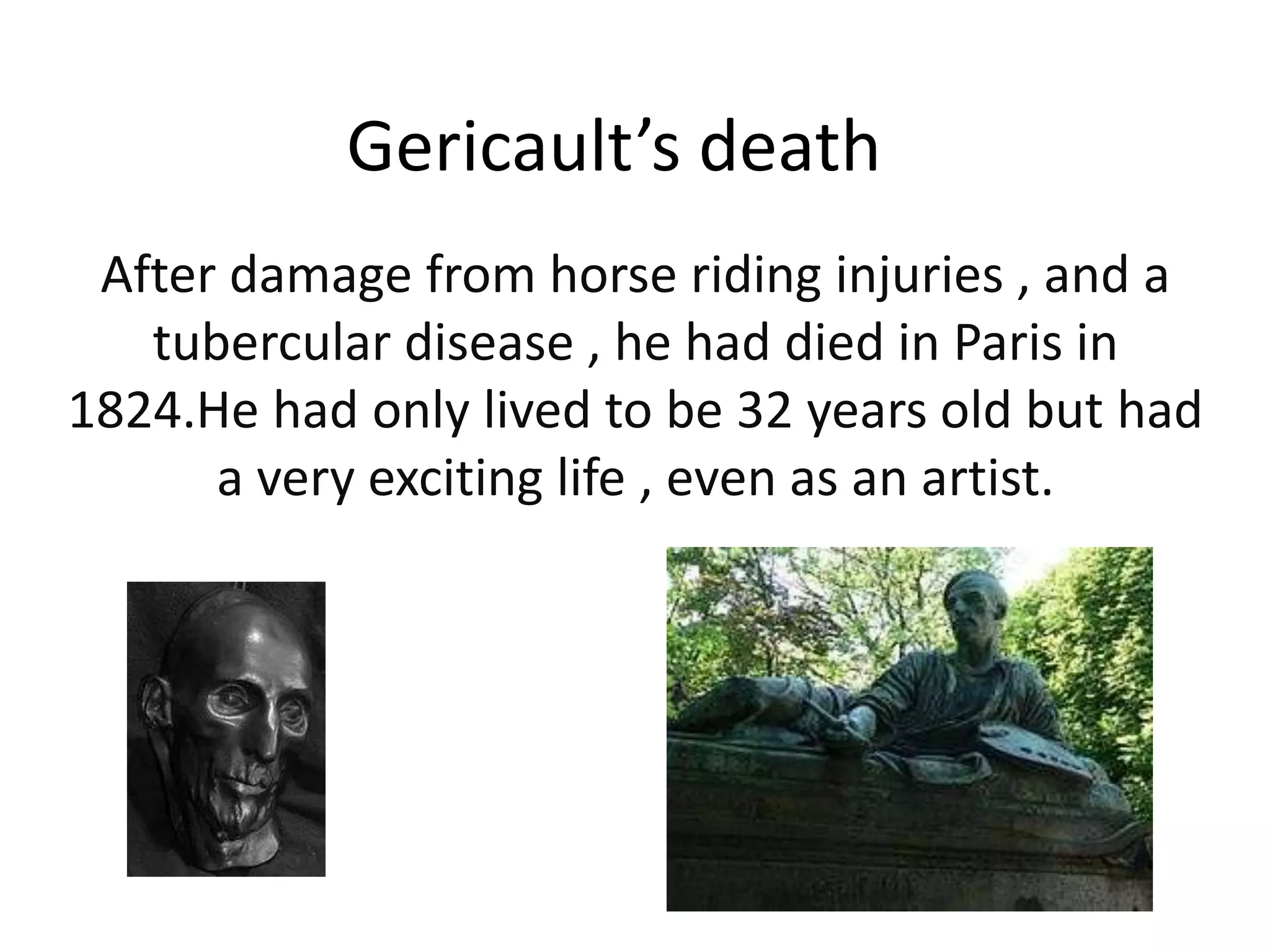 The life of theodore gericault | PPTX