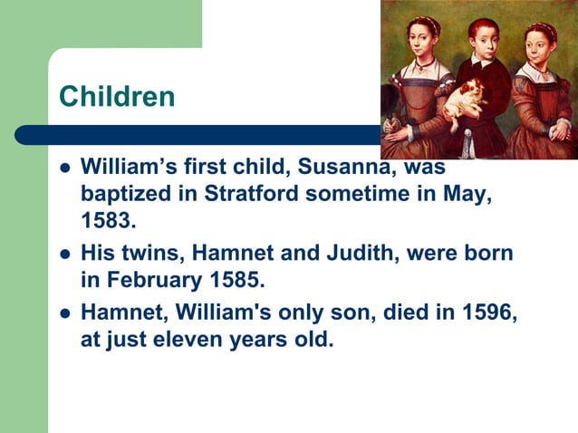 The Life of William Shakespeare.ppt