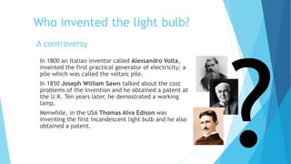 The light bulb | PPT