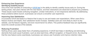 Why Is a UI/UX Test Essential Before Launching a New Website Feature ...