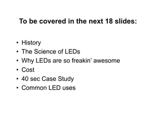 The Light Emitting Diode (LED) | PPT