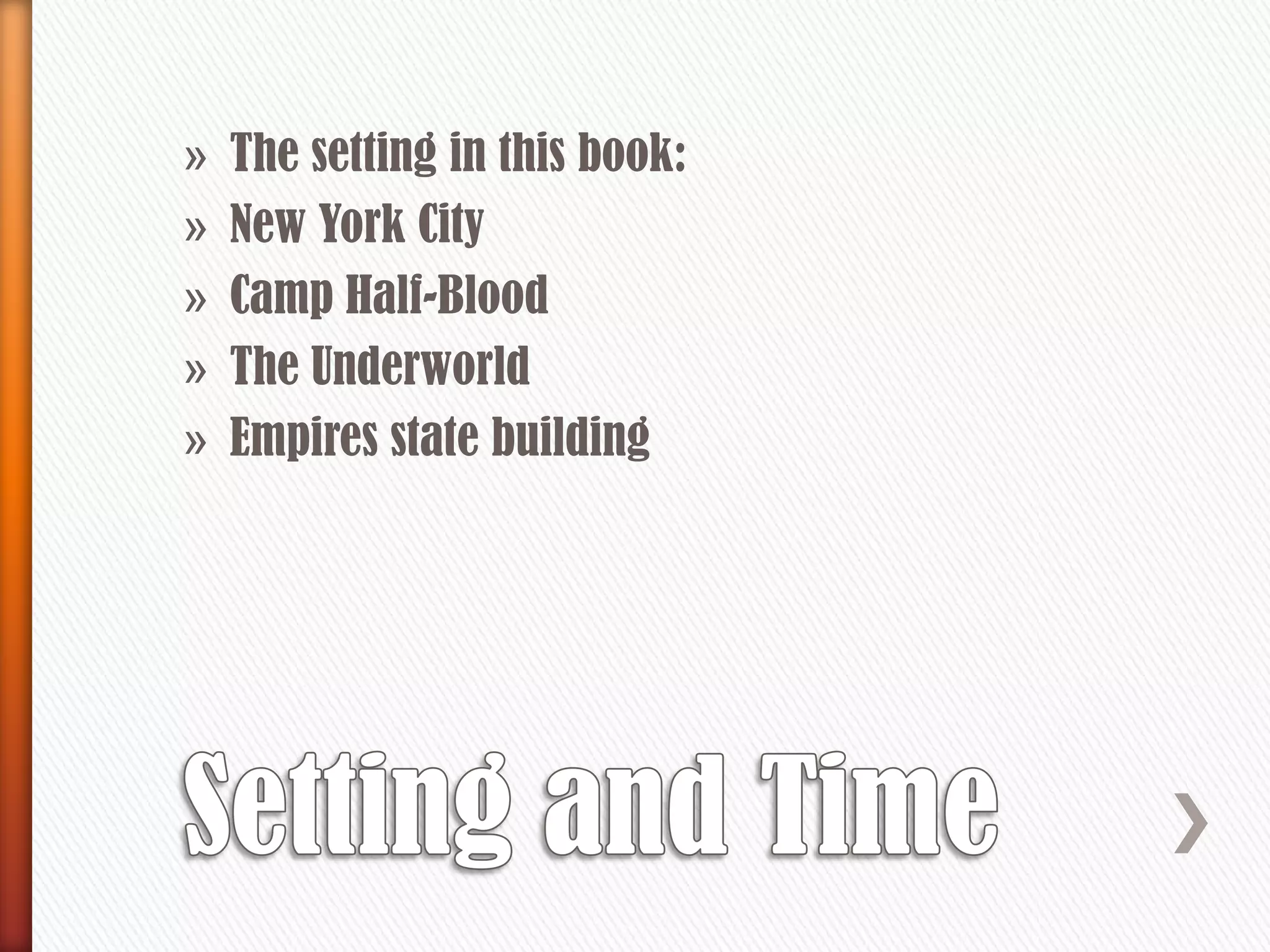 The lightning thief | PPT