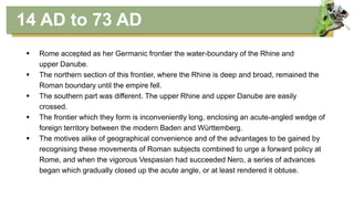 The Limes Germanic Frontier | PPTX