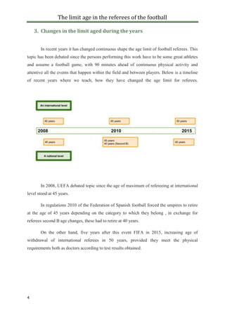The limit age in the referees of the football | PDF
