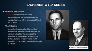 The Lindbergh Case | PPTX