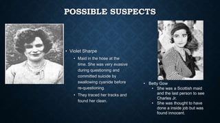 The Lindbergh Case | PPTX