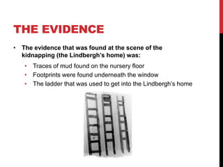 The lindbergh kidnapping | PPTX