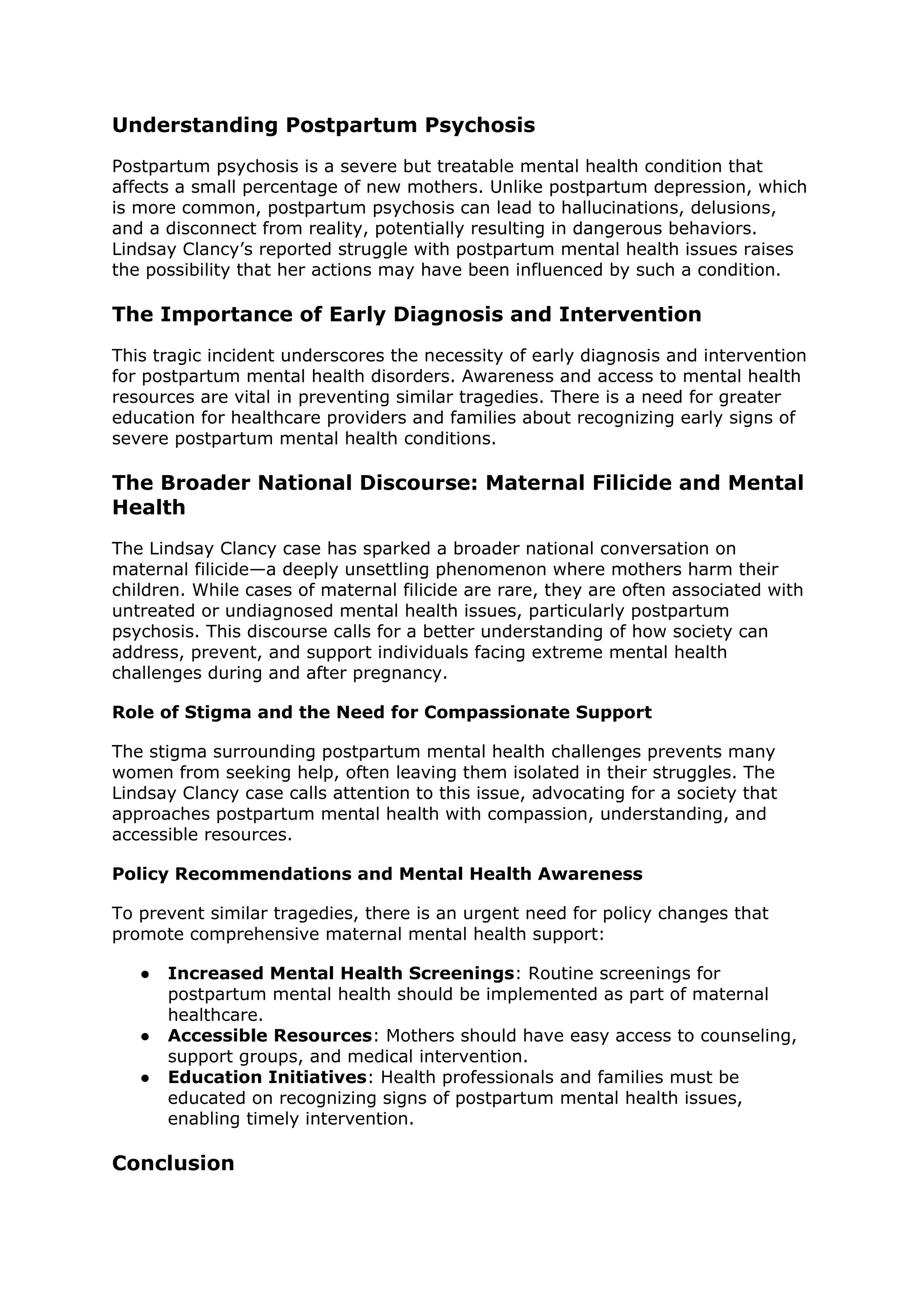 The Lindsay Clancy Case_ A Tragic Intersection of Mental Health and ...