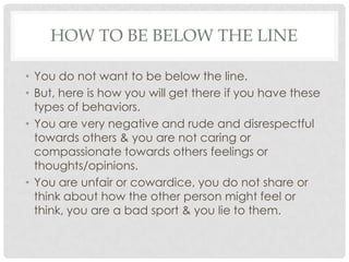 The Line | PPT