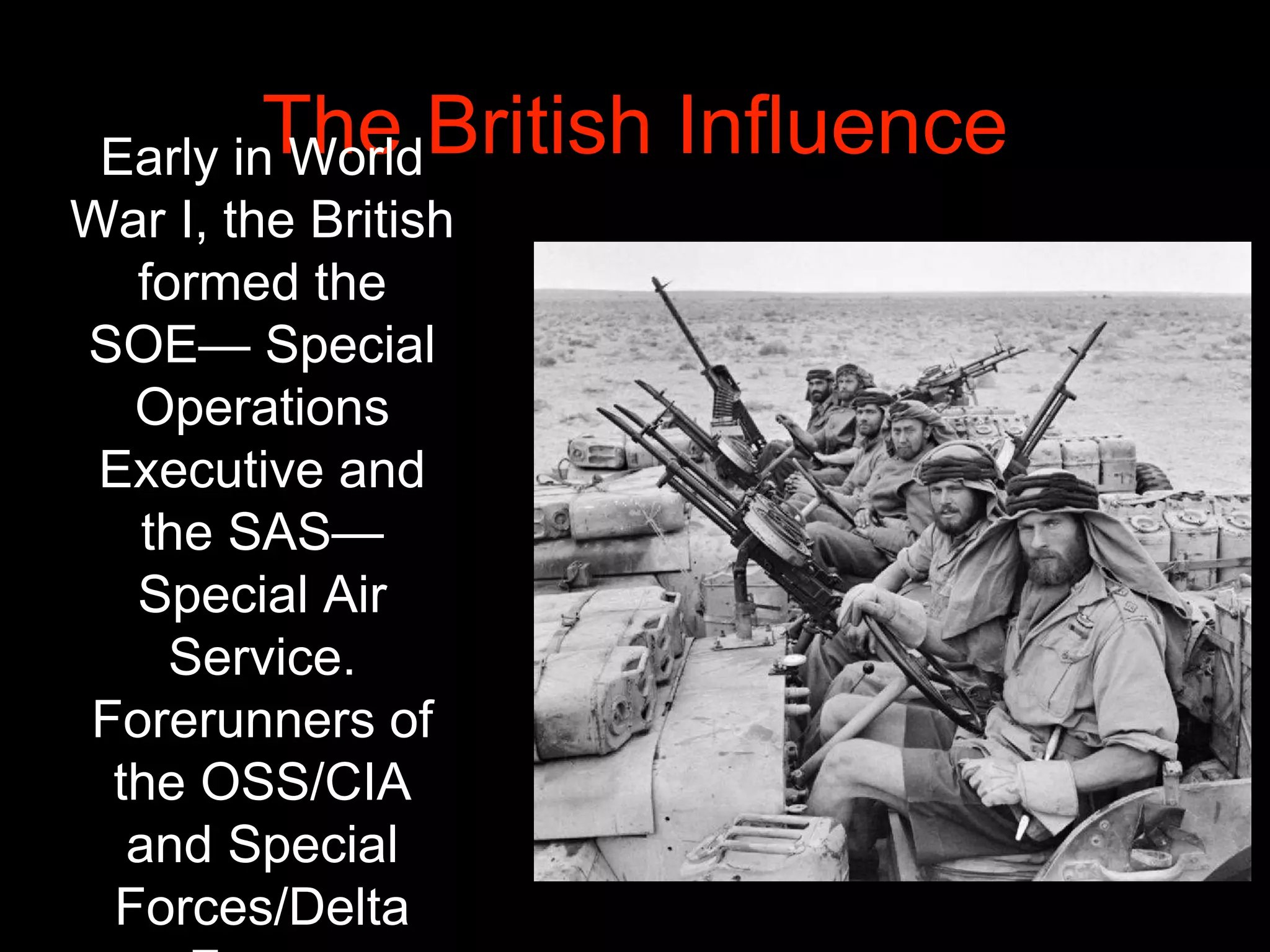 The Lineage of US Special Operations Forces | PPTX