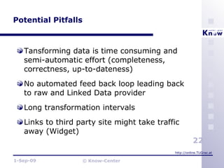 The linked data value chain atif | PPT
