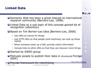 The linked data value chain atif | PPT