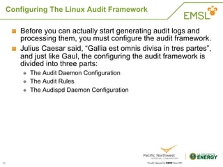 The Linux Audit Framework | PDF | Operating Systems | Computer Software ...