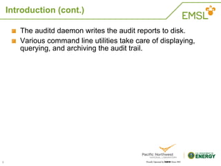 The Linux Audit Framework | PDF | Operating Systems | Computer Software ...