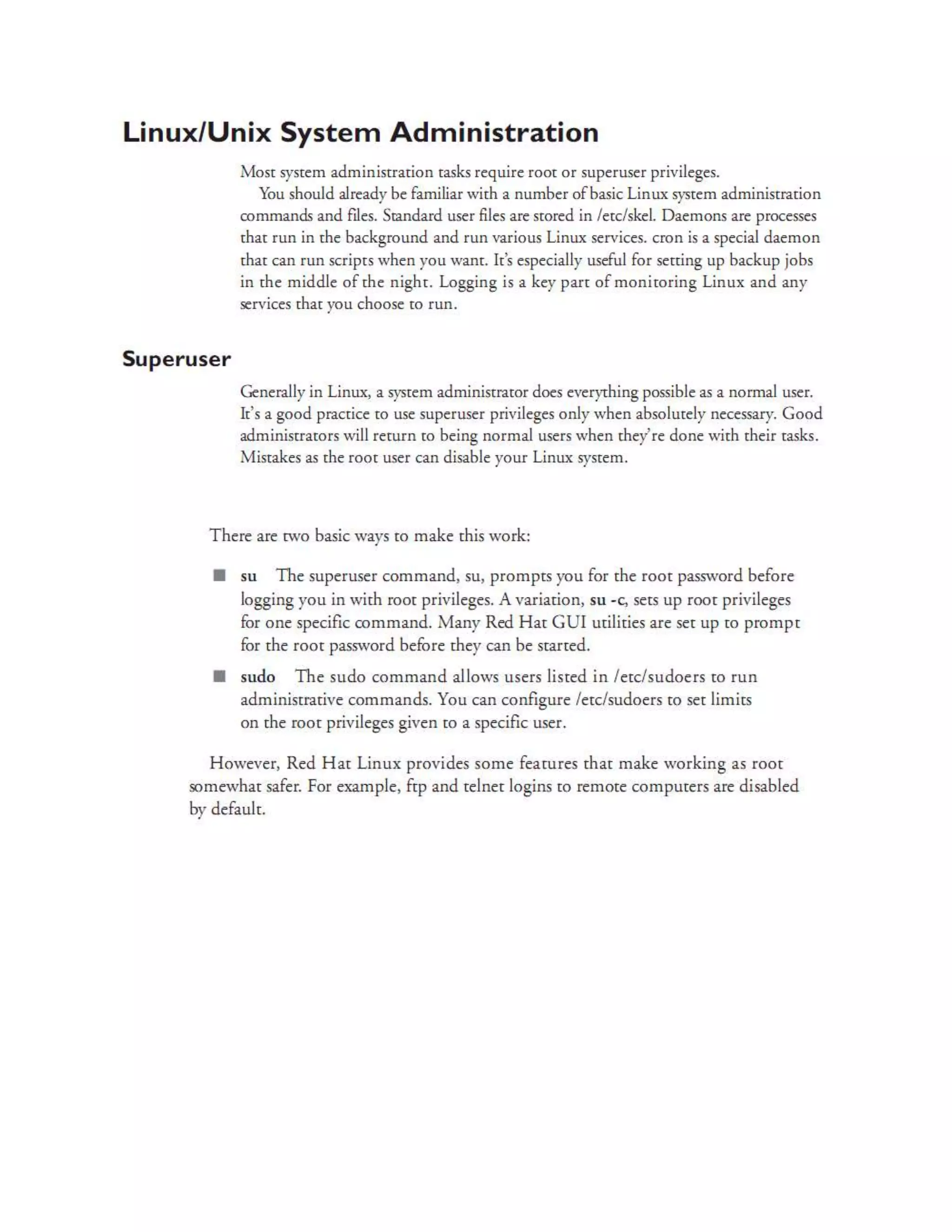 The Linux File System Structure Docx Operating Systems Computer