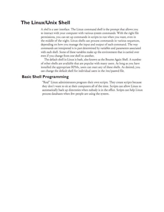 The linux file system structure | DOCX