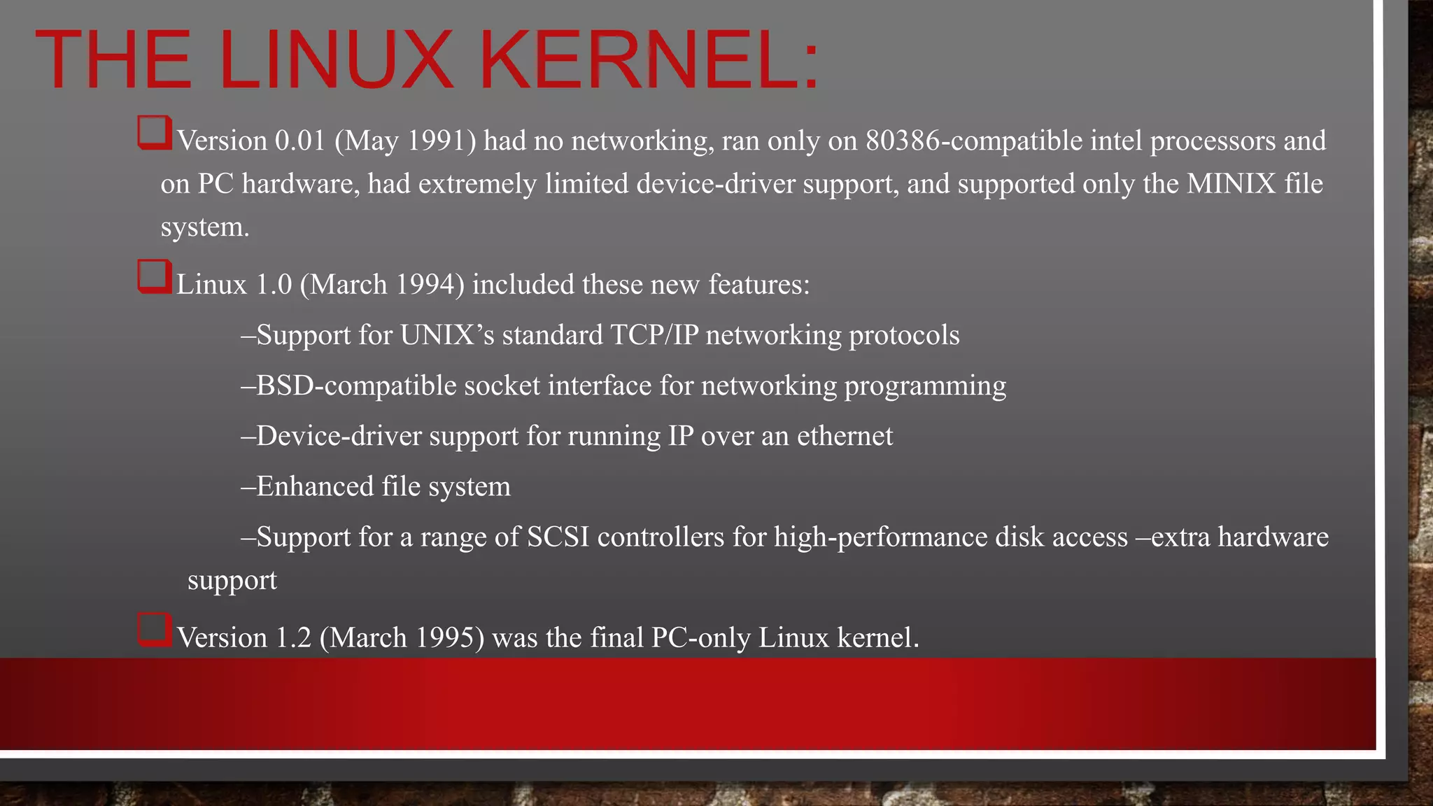 The linux system | PPT