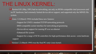 The linux system | PPT
