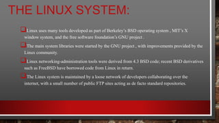 The linux system | PPT