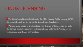 The linux system | PPT