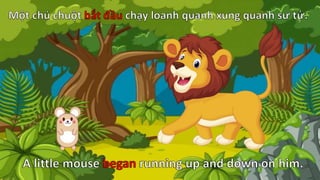 The lion and the mouse - Learning english for kids | PPTX