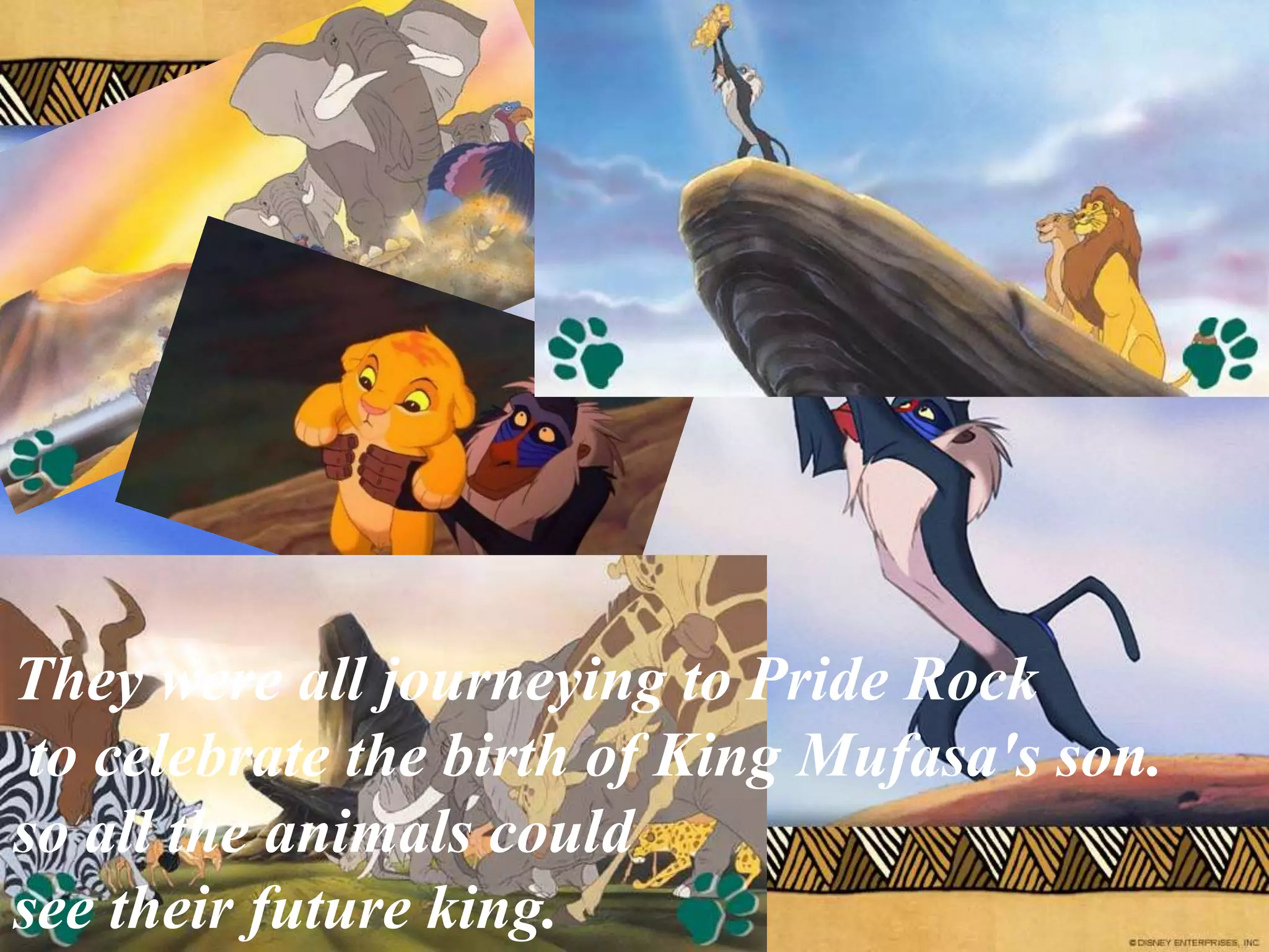 The lion king | PPTX