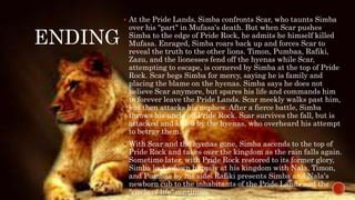The lion king | PPTX
