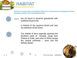 The Lion King | PPTX