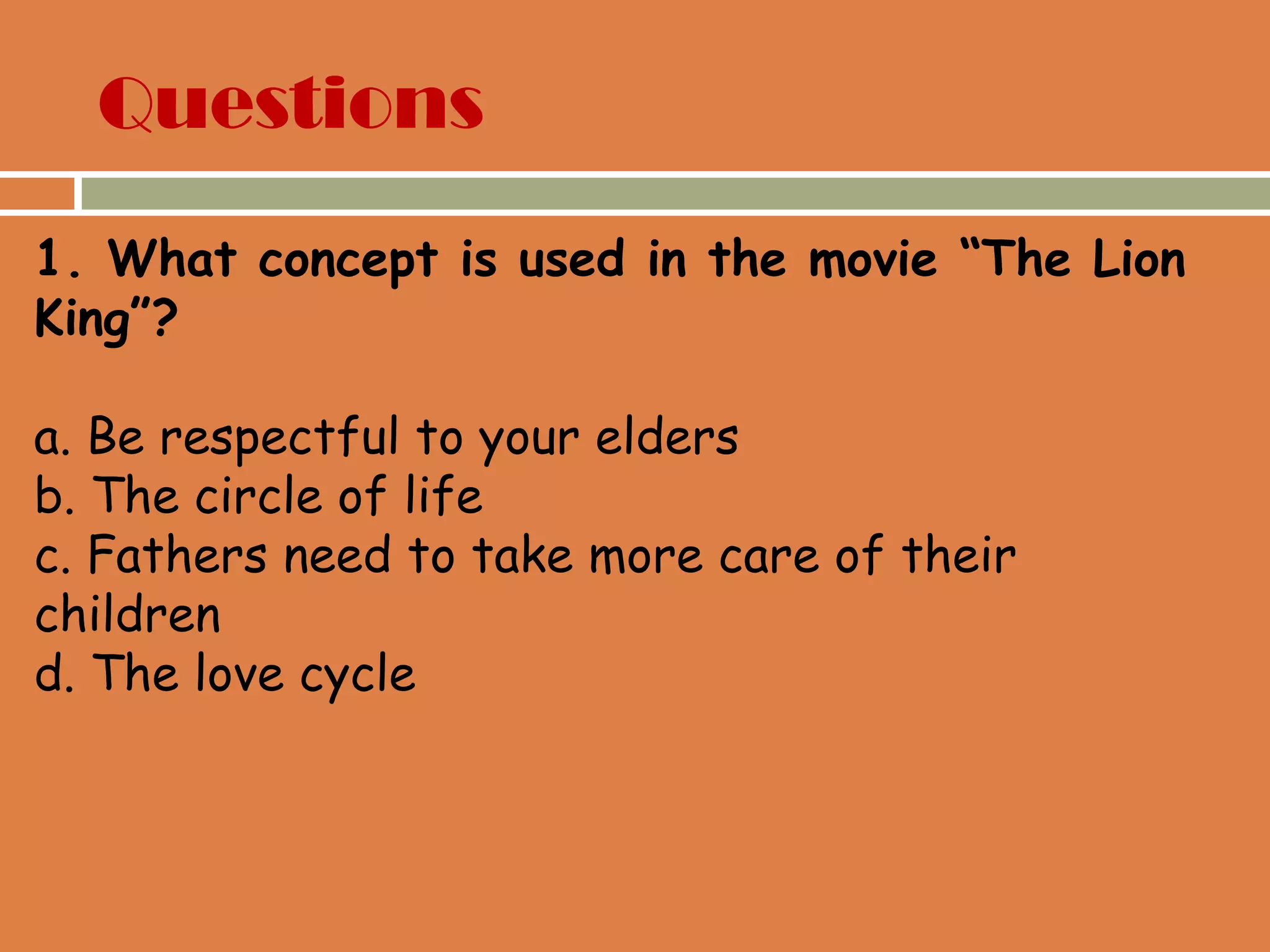 The lion king ppt | PPTX