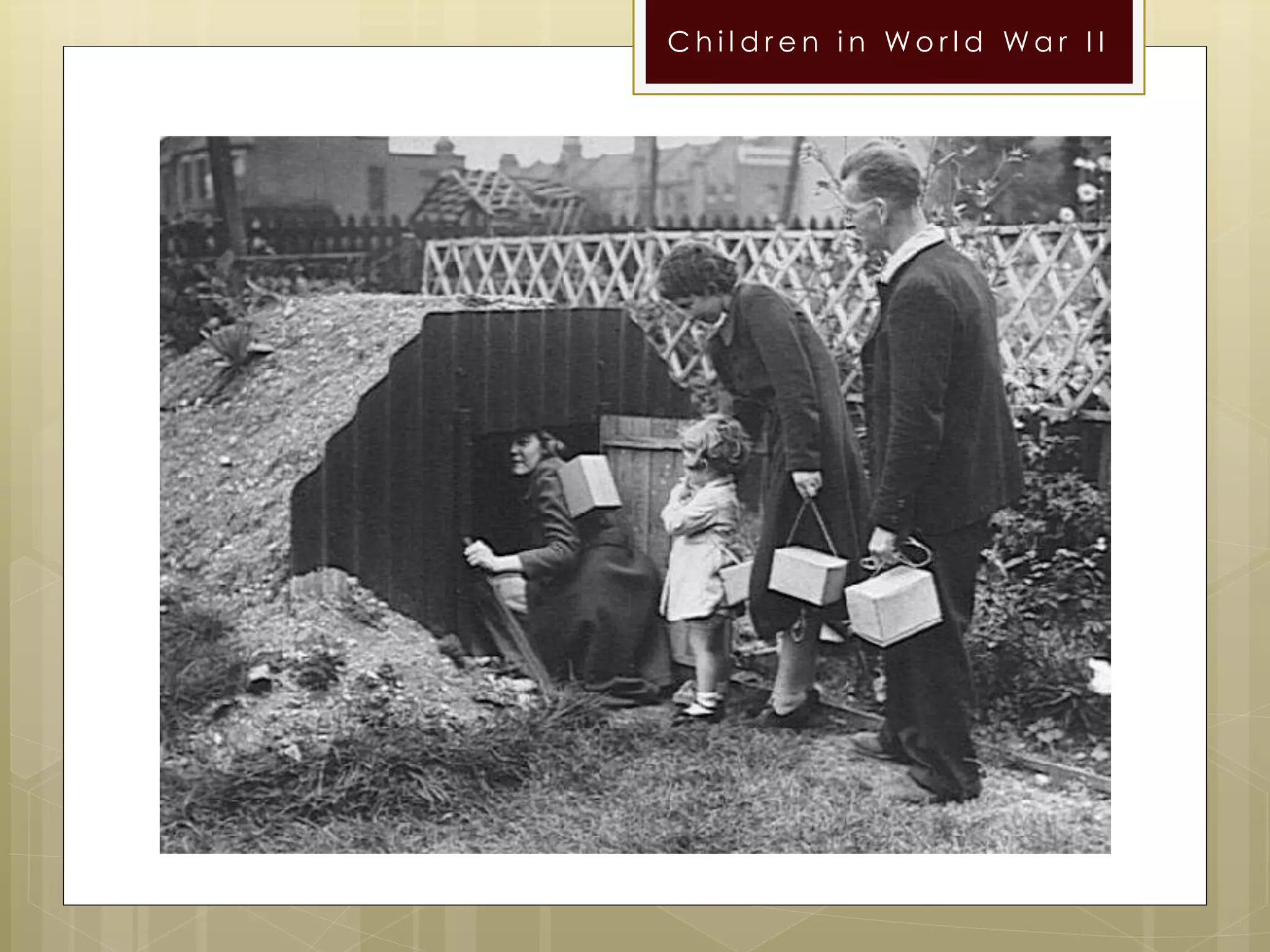 The Lion, the Witch and the Wardrobe: Children in WWII | PPTX