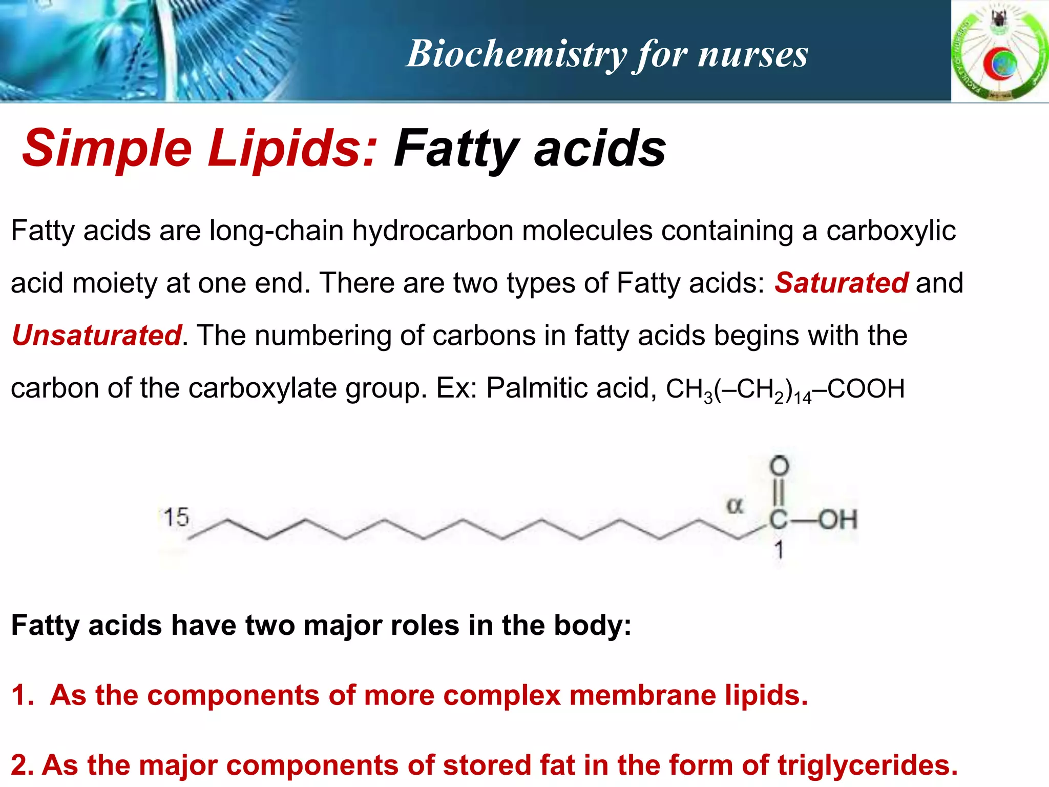 The lipids | PPTX