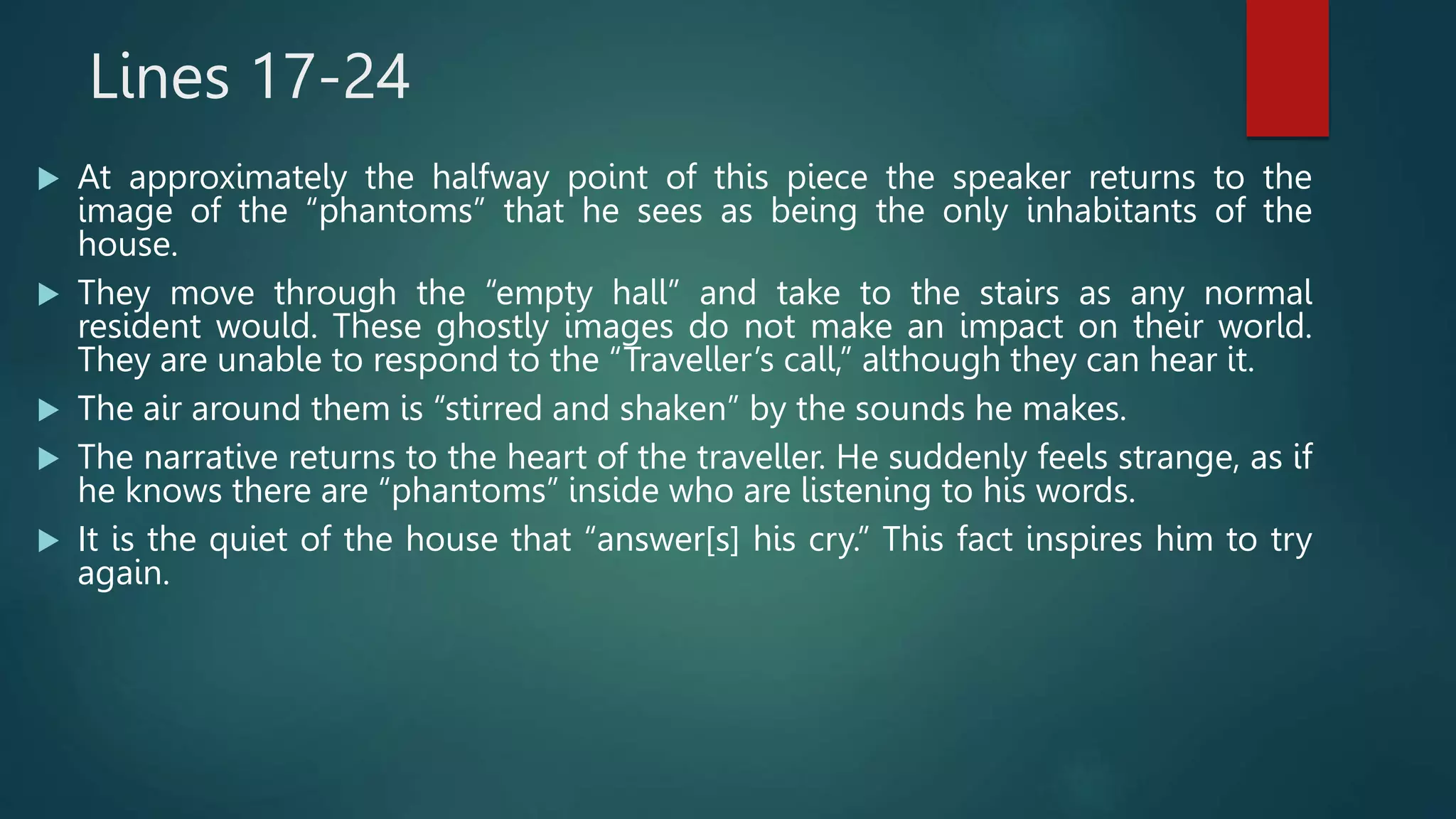 THE LISTENERS by Walter De La Mare.pptx